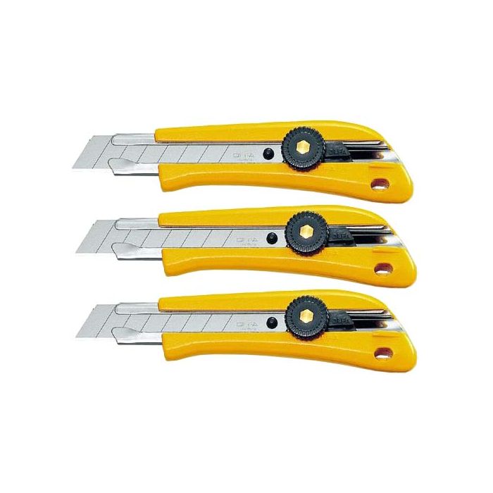 Olfa 3pk 18mm Heavy-Duty Utility Knives