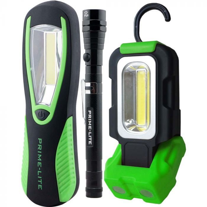 Prime-Lite 3pc Multi-Purpose LED Worklight Set