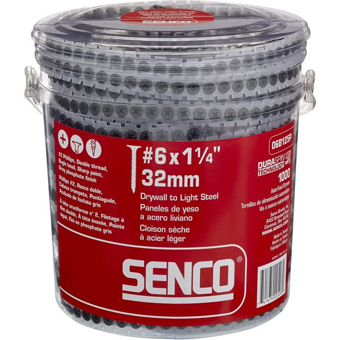 Senco #6 1-1/4" Drywall Screw-Light Steel