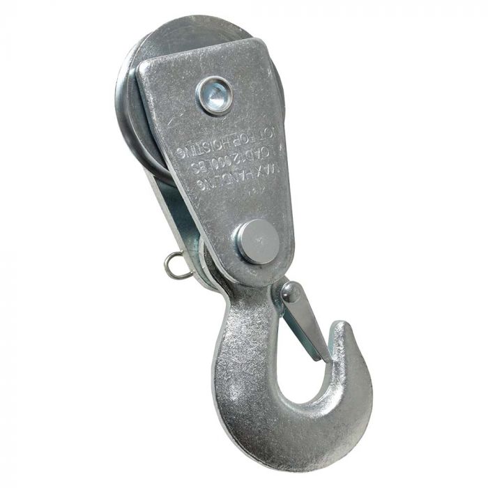 Superwinch Pulley Block with Hook - 12,000 lbs