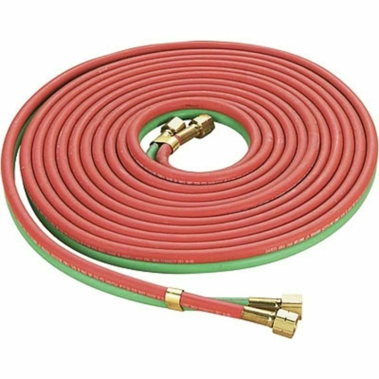 PowerWeld R Grade Oxy/Acetylene Welding Hose - 1/4" x 25'