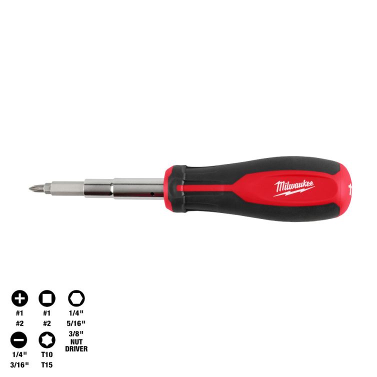 Milwaukee 11-in-1 Magnetic Multi-Bit Screwdriver