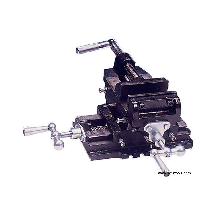 King Industrial 6" Cross Slide Vise