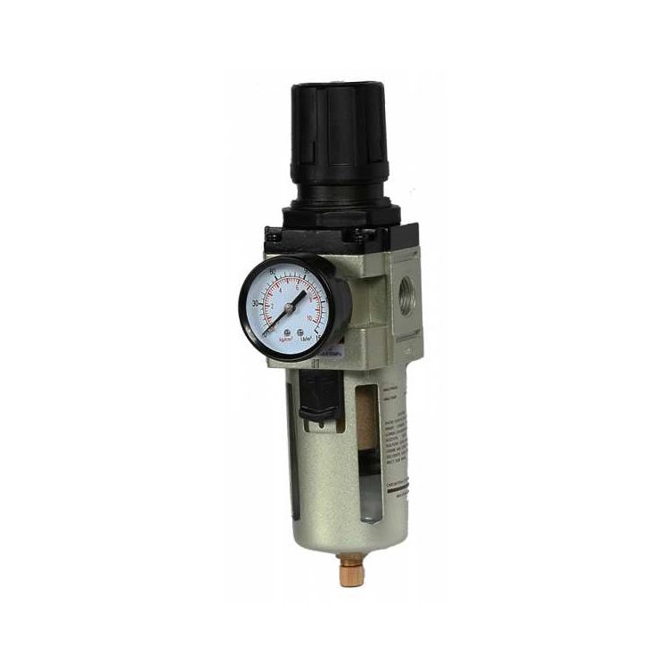 Magnum 1/2-Inch NPT Pneumatic Compressor Filter Regulator (P300)