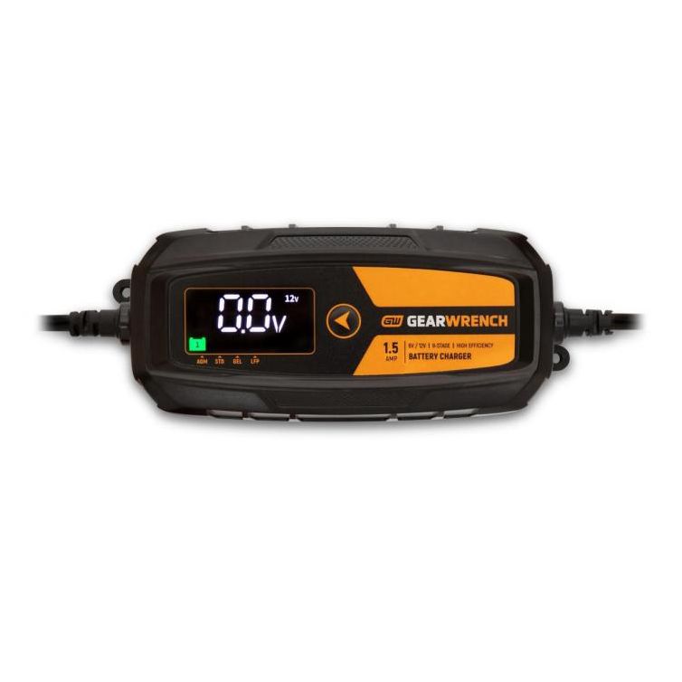 Gearwrench GWBC015 6V/12V 1.5 A Battery Charger and Maintainer