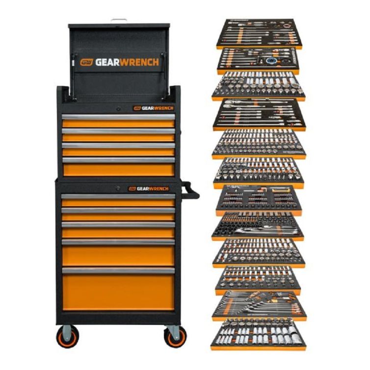 Gearwrench MEGAMODPRO MEGAMOD Master Mechanics Tool Set - 791 Pieces