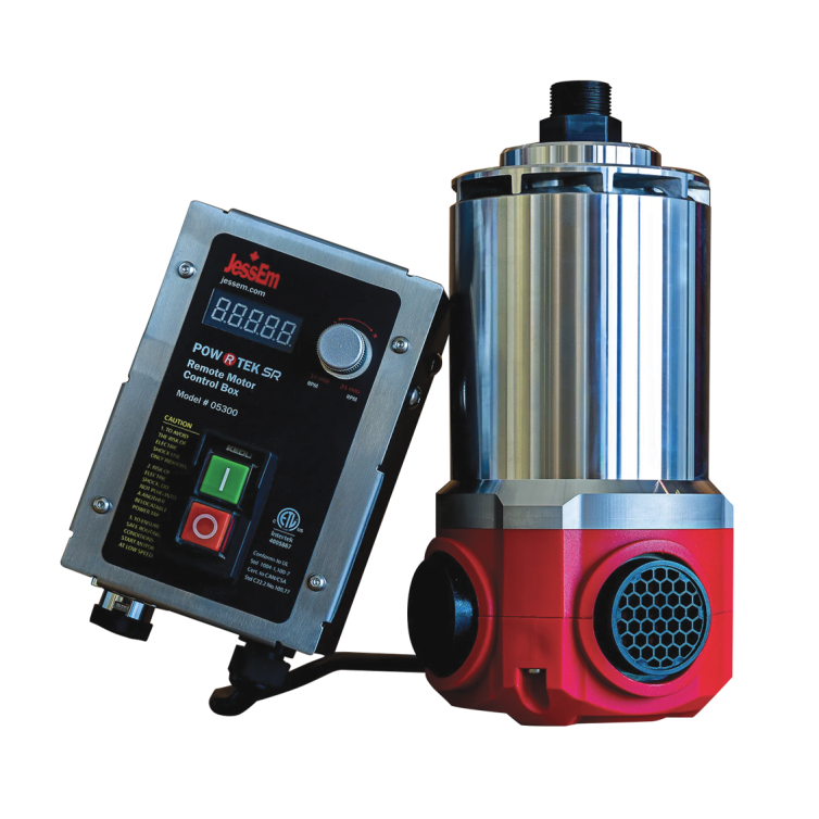 Jessem Pow-R-Tek SR Spindle Router Motor