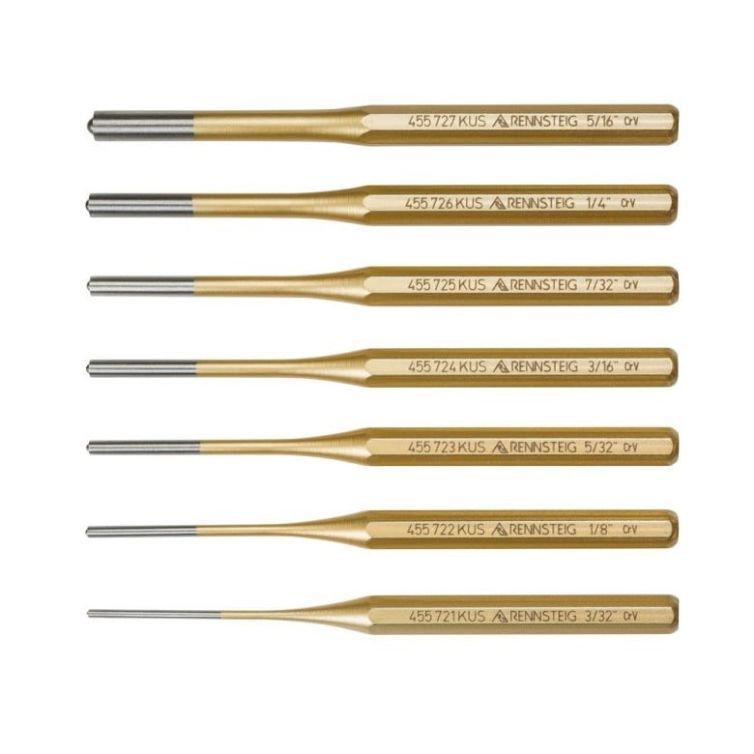 Knipex 9R 455 007 7 Pieces Punch Set - Polished Tips