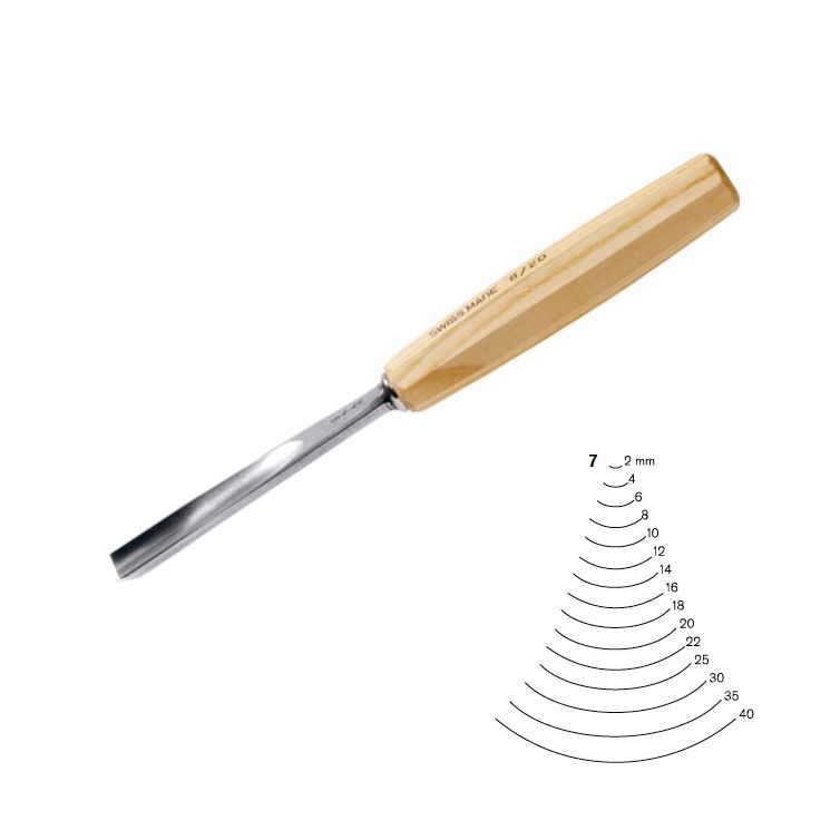 Pfeil #7 x 14mm Gouge