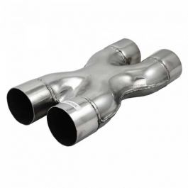 3" Stainless X-Pipe Exhaust Fitting