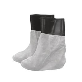 Wasip White Chlorinated Polyethylene Safety Work Boot Covers (25-Pack)