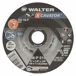 Walter Wheel Grinding Disc 08-P 510 5" x 1/4" x 7/8"