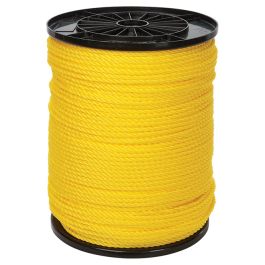 Ben-Mor Rope, 1/4" Dia, 1300 ft L, Polypropylene, Yellow