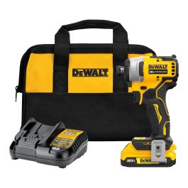 DeWalt ATOMIC 20V MAX Brushless Compact 1/4" Impact Driver Kit