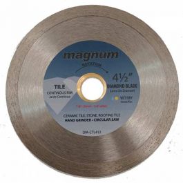 Magnum 4-1/2" Continuous Rim Diamond Blade