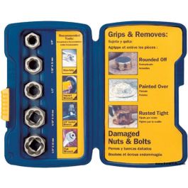 Irwin 5pc Bolt Grip Extractor Set