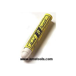 LA-CO Markal White "B" Solid Paint Stick
