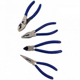 Magnum 4-Piece 6-Inch Chrome Vanadium Steel Pliers Set (S1042B)
