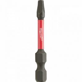 Milwaukee 2 in. Square Recess #2 SHOCKWAVE Impact Power Bit