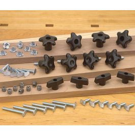 Rockler 32pc Jig Hardware Kit