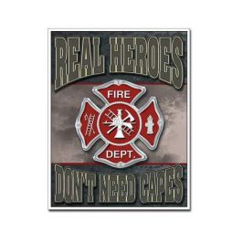 Firemen Tin Sign