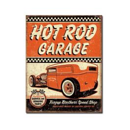 Hot Rod Garage - Rat Rod Tin Sign