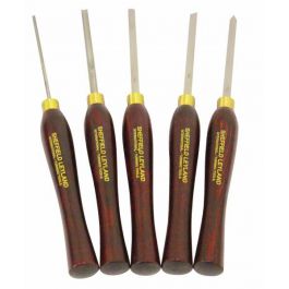 Sheffield Leyland 5pc Mini Turning Tool Set