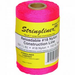 Stringliner Fluorescent Pink Mason's Line (500')