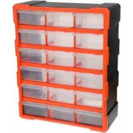 Tactix 18 Drawer Storage Cabinet