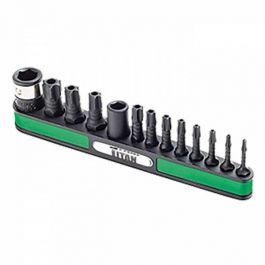 Titan 13pc Metric Impact Star Bit Set