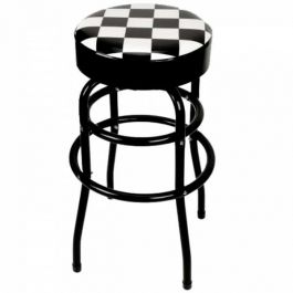 Performance Tool Checkered Shop Stool