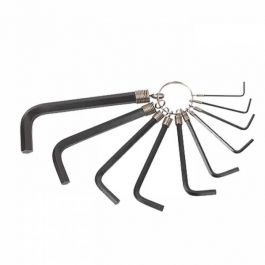 Workpro 10pc Hex Key Set with Ring - Metric