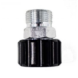 BE M22F Pressure Washer Coupler (15mm) X M22M (14mm)