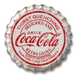 Coke Classic Bottle Cap-18"Dia.