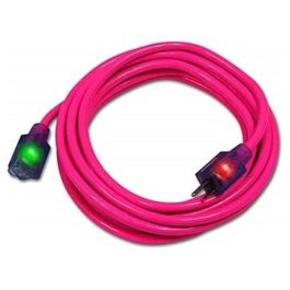 Century Wire and Cable Extension Cord 35' Pink