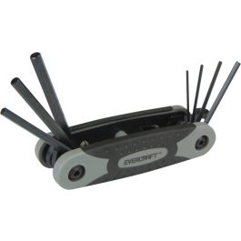 Evercraft Folding Hex Key Set - Metric