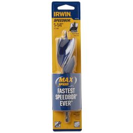 Irwin Speedbor Max 1-1/4" x 6" Self Feeding Spade Bit
