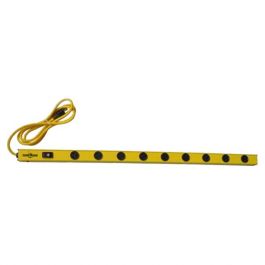 Yellow Jacket 9-Outlet Workshop Power Strip with 5' Cord