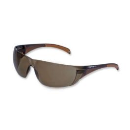 Pyramex Safety Glasses, Frameless, Wraparound, Bronze