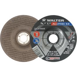 Walter Depressed Centre Allsteel 5" x 1/8" 7/8" Arbor Grinding Wheel