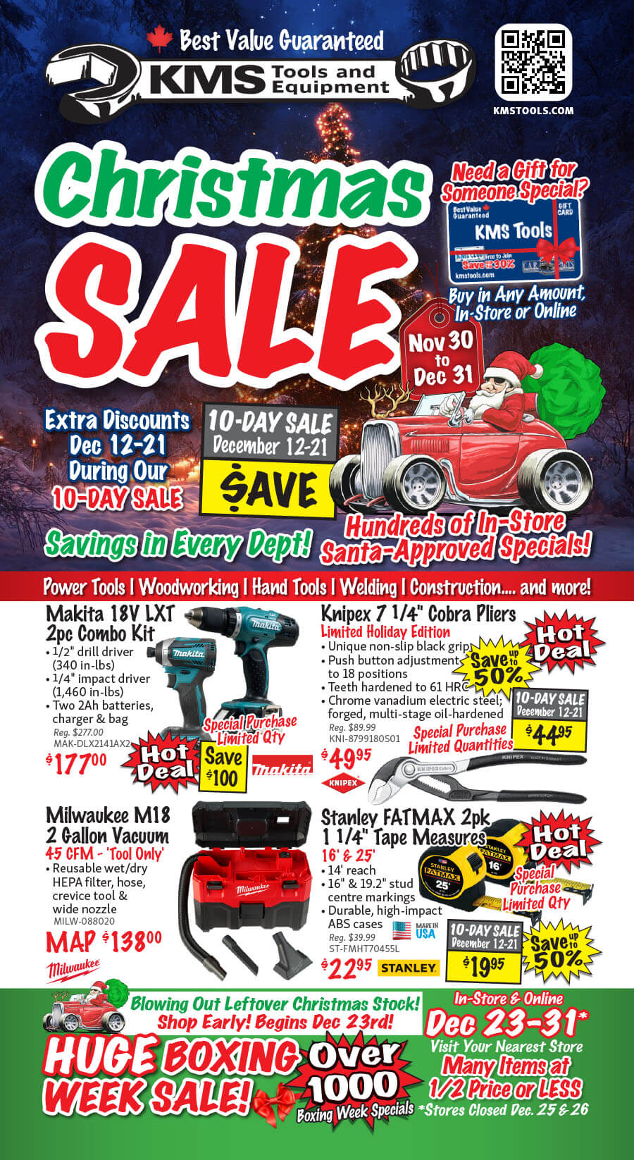 Welding Gas at KMS Tools – The Tool Corner